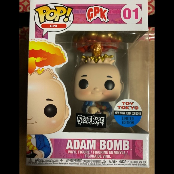 Other | Gpk Adam Bomb Metallic Toy Tokyo Sb Exfunko Pop | Poshmark